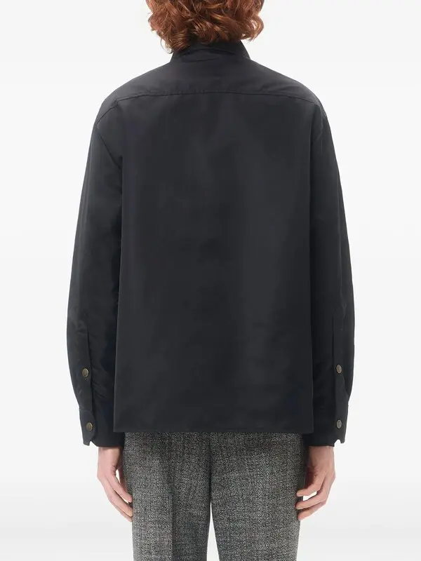 Valentino Garavani Nylon Shirt Jacket With Vgold