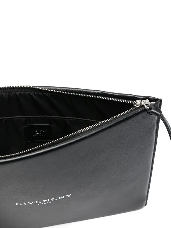 Givenchy Antigona Stamped Large Pouch In Leather