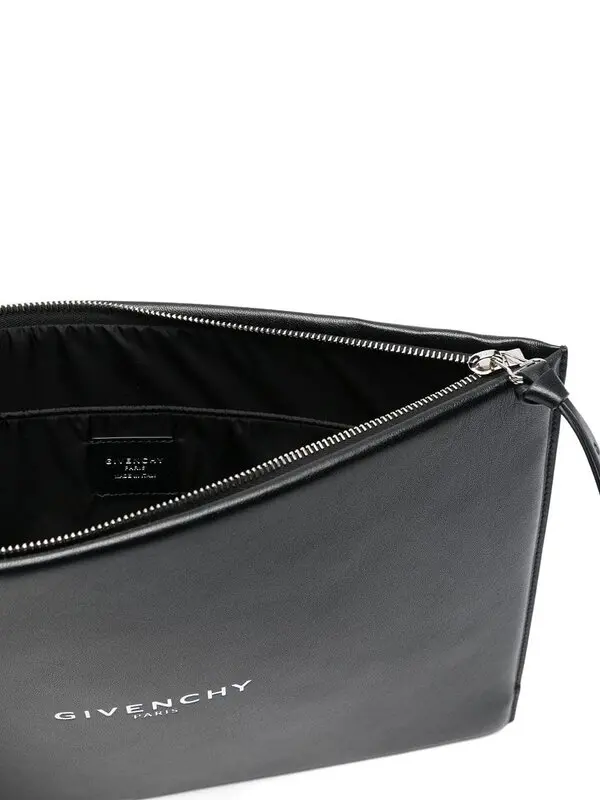 Givenchy Antigona Stamped Large Pouch In Leather