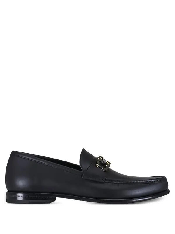 FERRAGAMO Avril Gancini Buckle Loafers