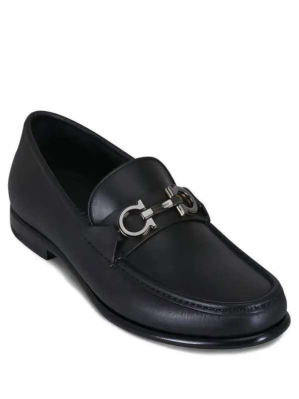 FERRAGAMO Avril Gancini Buckle Loafers