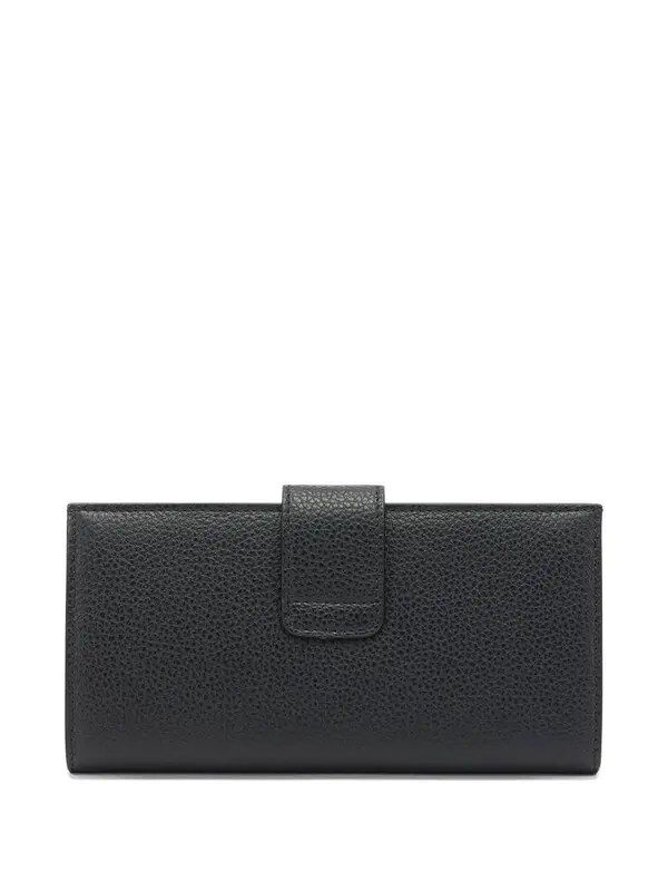 FERRAGAMO Gancini Grained Leather Continental Wallet