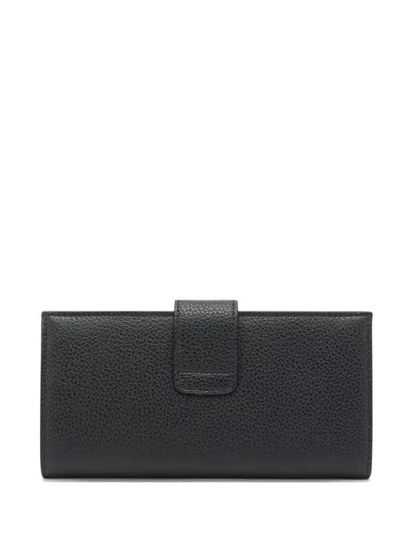 FERRAGAMO Gancini Grained Leather Continental Wallet