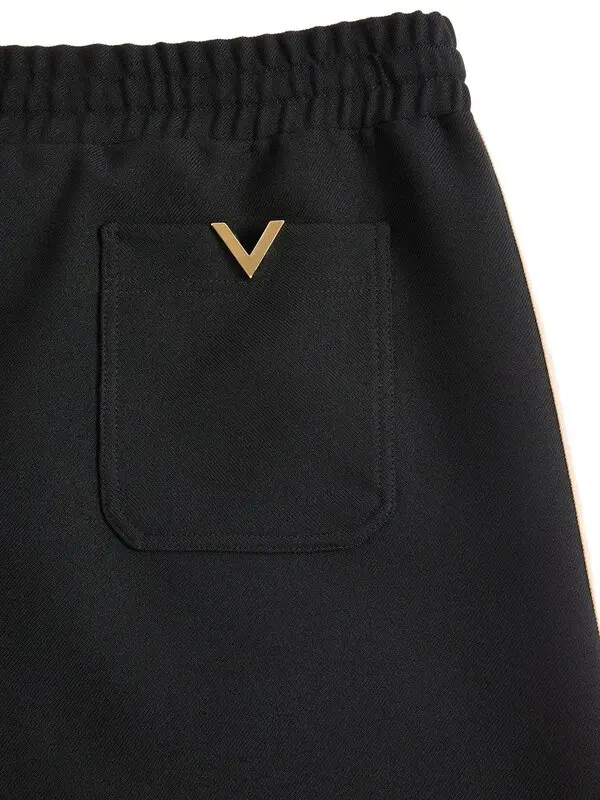 Valentino Garavani Nylon Trousers With Vgold