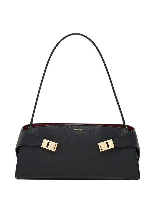 FERRAGAMO Hug East-west Shoulder Bag - Black