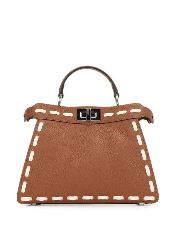 Fendi Peekaboo Iseeu Small Sellier Bag - Brown