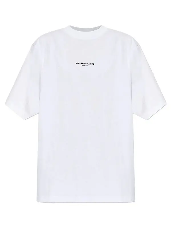 Alexander Wang Logo Print T-shirt