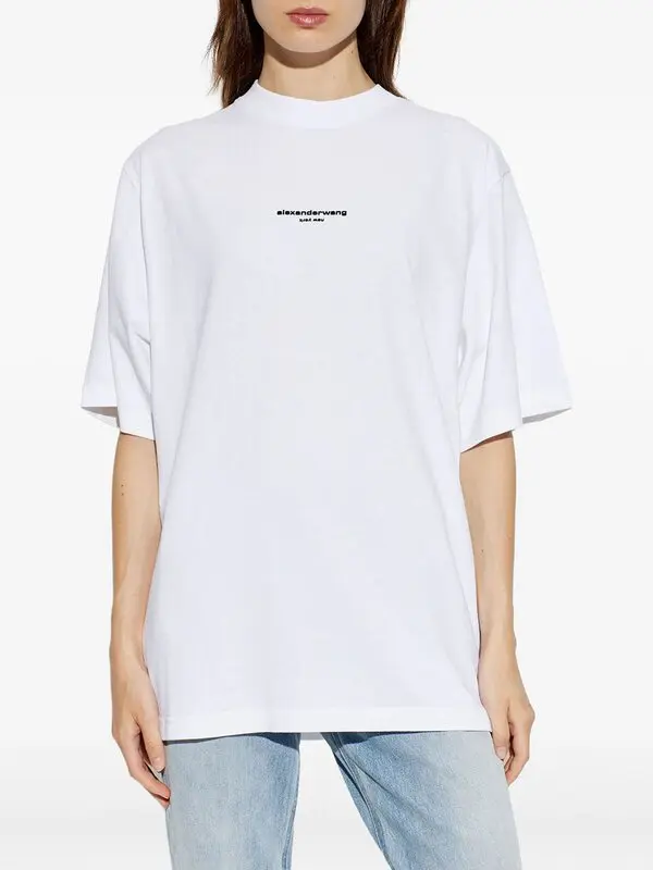 Alexander Wang Logo Print T-shirt