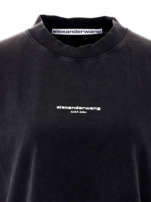 Alexander Wang Logo Print T-shirt