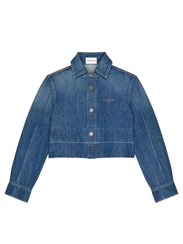 Givenchy Shirt In Medium Denim