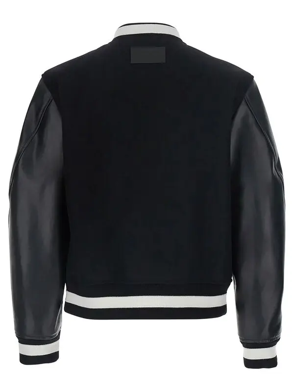 Givenchy Wool And Leather Varsity Jacket