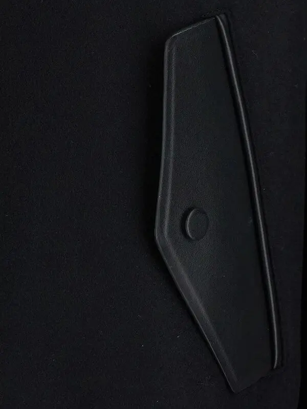 Givenchy Wool And Leather Varsity Jacket - Black