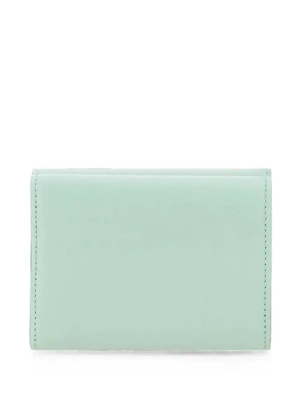 Fendi F-diamond Trifold Wallet - Green