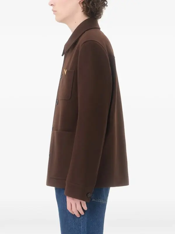 Valentino Garavani Wool Jacket With Vgold