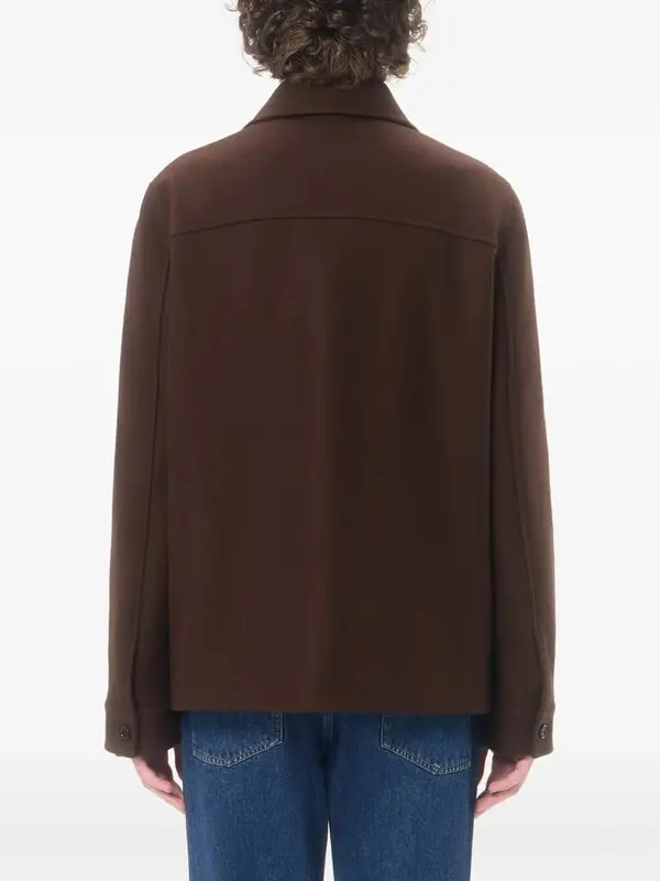Valentino Garavani Wool Jacket With Vgold Detail