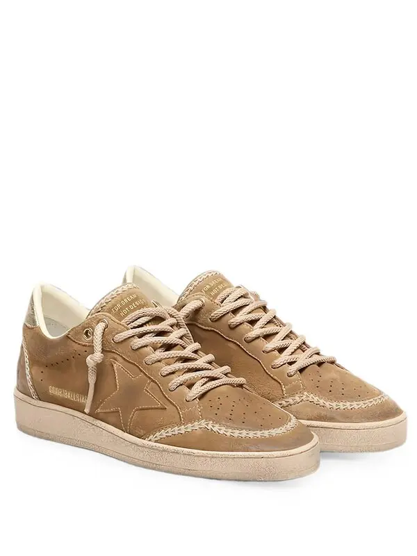 GOLDEN GOOSE Ball Star Sneakers - Brown