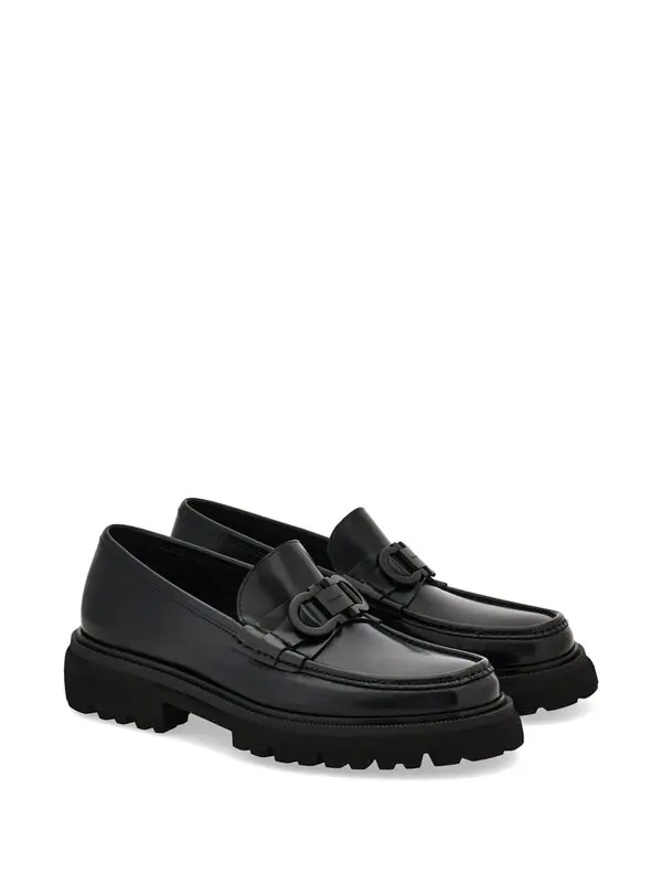FERRAGAMO Gancini Ornament Loafers
