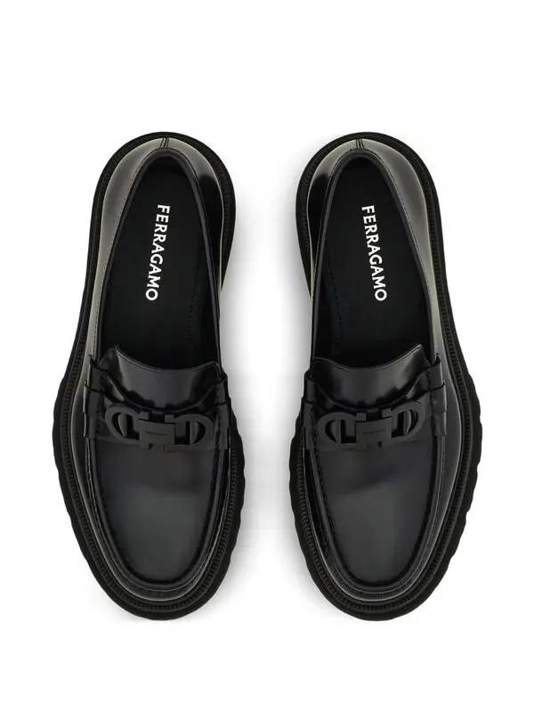 FERRAGAMO Gancini Ornament Loafers