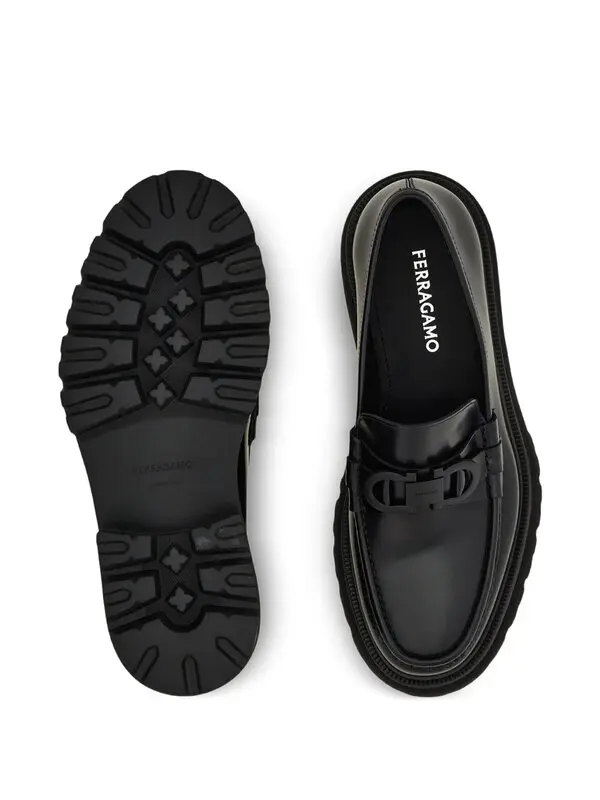 FERRAGAMO Gancini Ornament Loafers