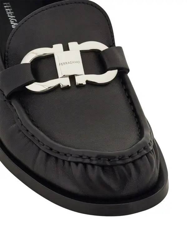 FERRAGAMO Gancini Ornament Loafers