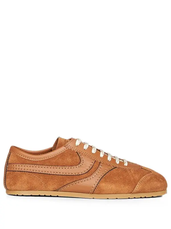 Dries Van Noten Suede Sneakers - Brown