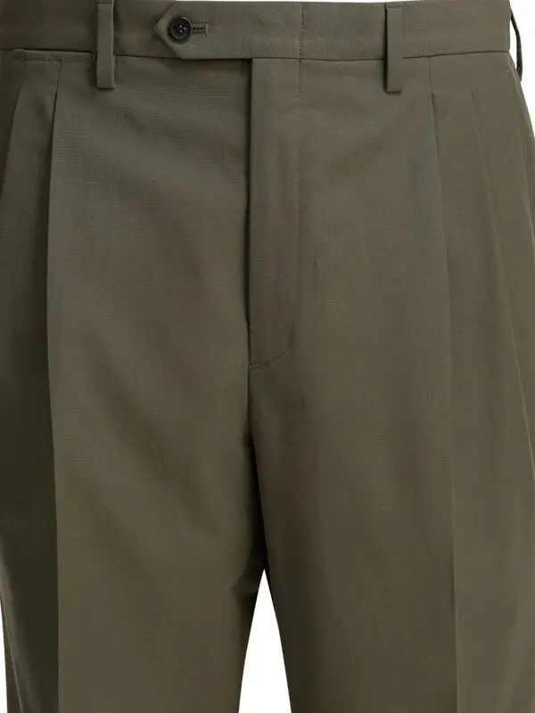 Prada Wide-leg Wool Pants