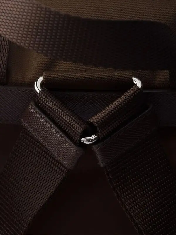 Prada Medium Re-nylon Backpack With Pouch - Brown
