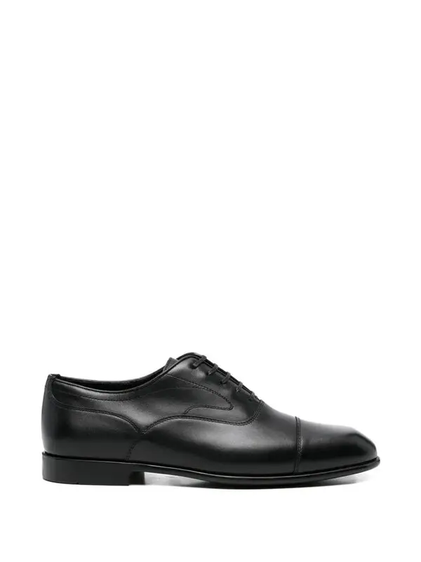 FERRAGAMO Trinity Oxford Shoes - Black