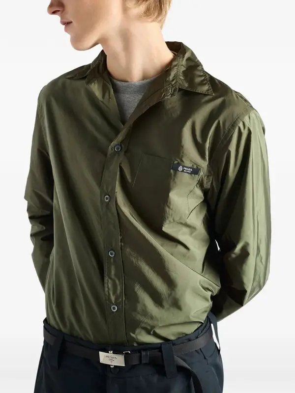 Prada Re-nylon Classic Fit Shirt