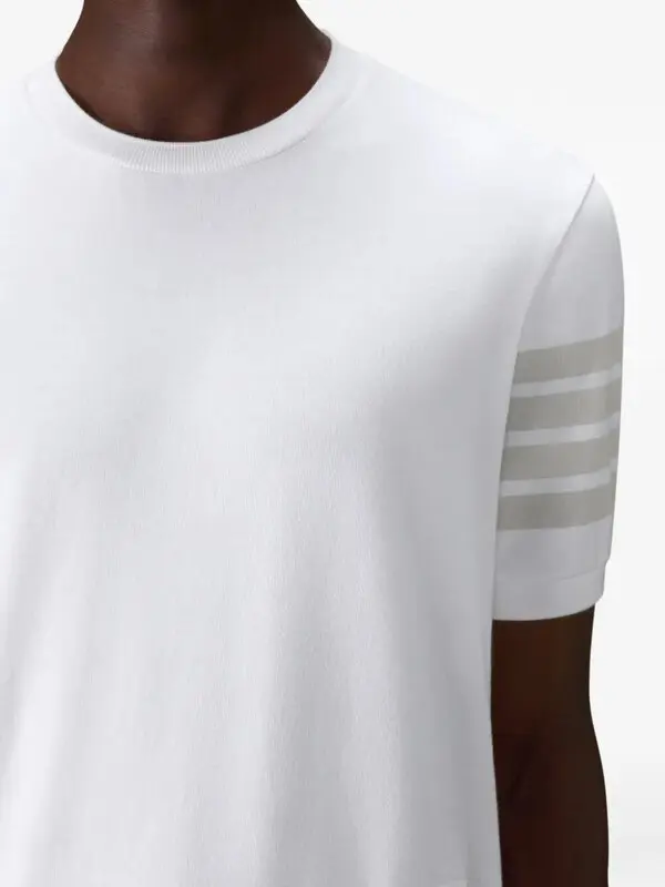 Thom Browne Cotton Jersey 4-bar T-shirt