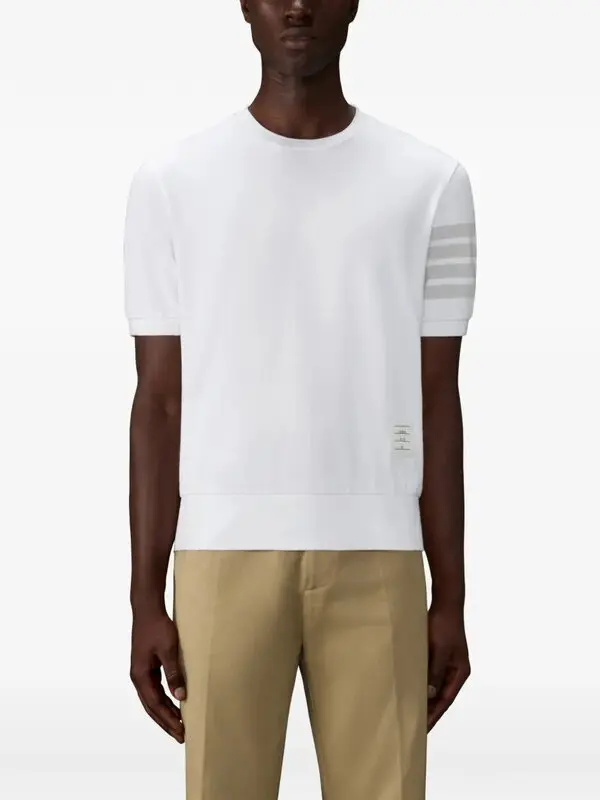 Thom Browne Cotton Jersey 4-bar T-shirt