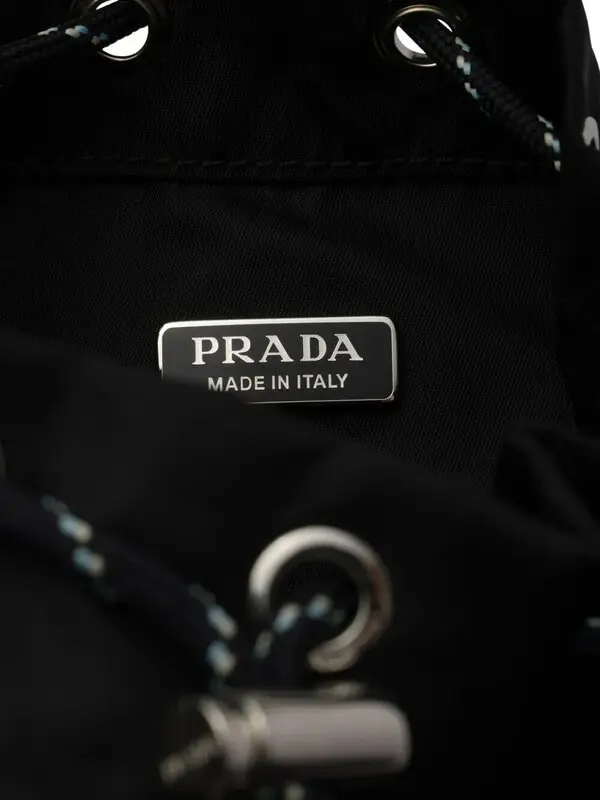 Prada Pouch Speedrock In Re-nylon E Pelle