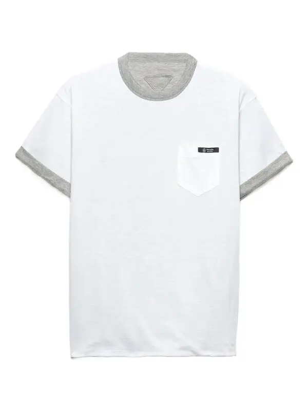 Prada Reversible Cotton T-shirt - White