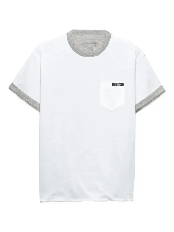 Prada Reversible Cotton T-shirt - White