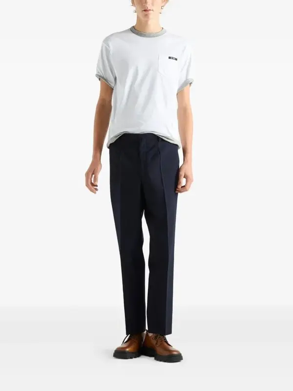 Prada Reversible Cotton T-shirt - White