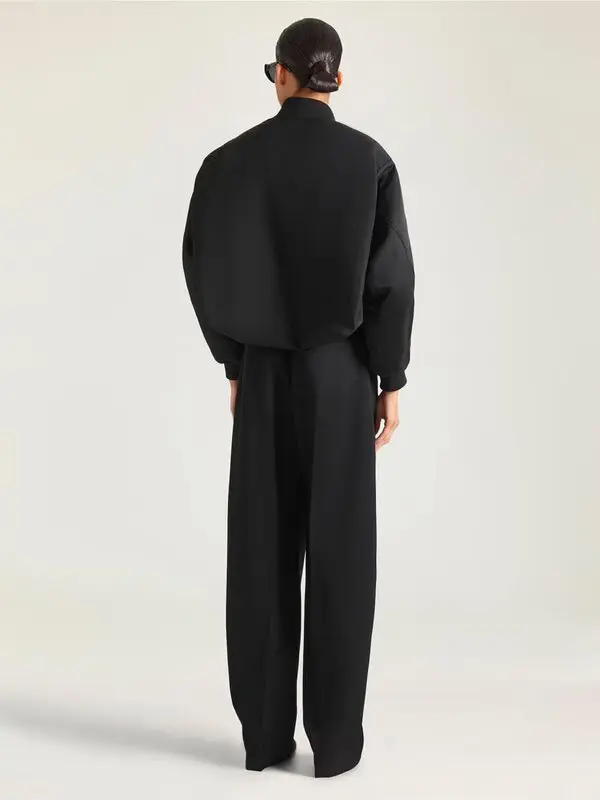 Givenchy Cropped Cocoon Bomber Jacket