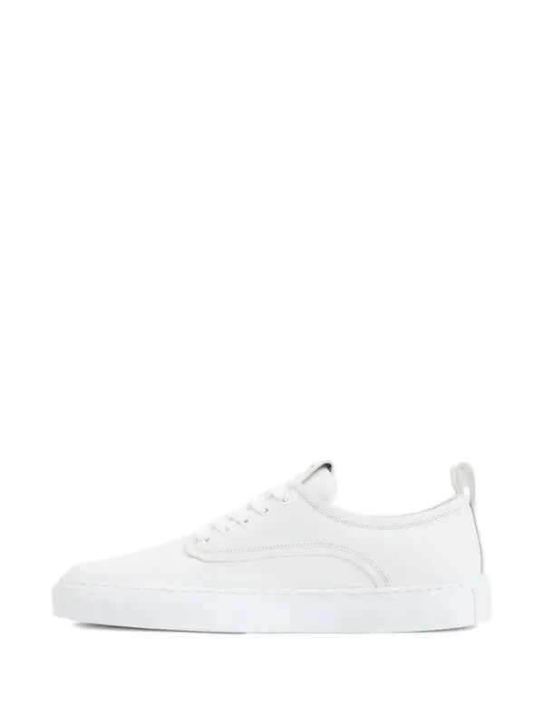 Givenchy Calf Leather Low Top Sneakers - White