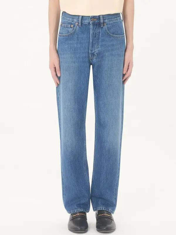 Valentino Garavani Five Pockets Flared Jeans - Blue