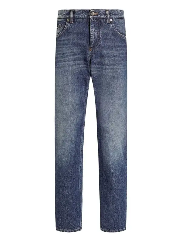 Dolce & Gabbana Straight Leg Jeans - Blue