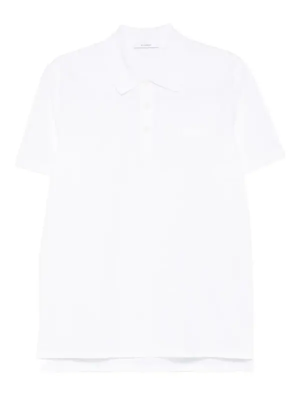 Givenchy Paris Gros Grain Cotton Polo