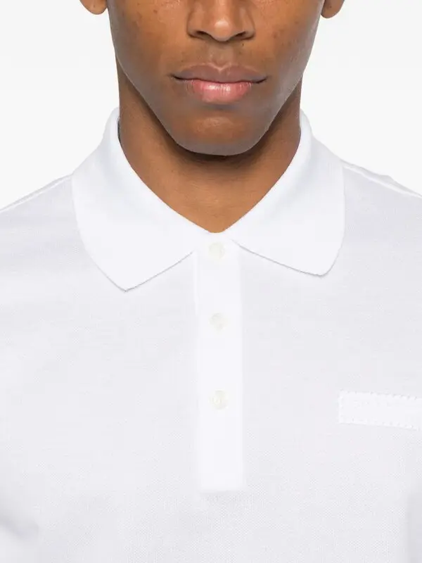 Givenchy Paris Gros Grain Cotton Polo