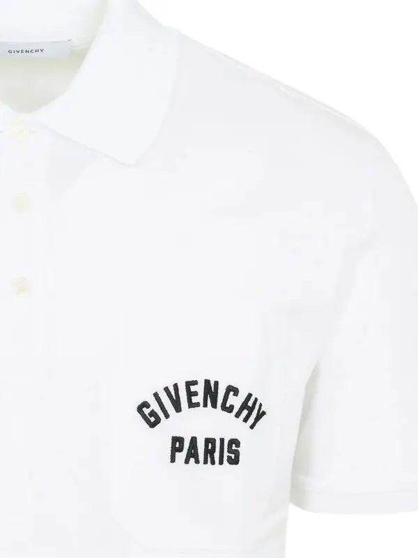 Givenchy Front Pocket Cotton Polo