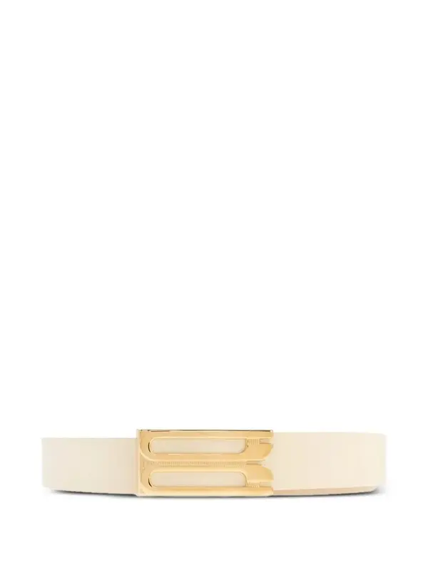 Victoria Beckham Frame Regular Leather Belt