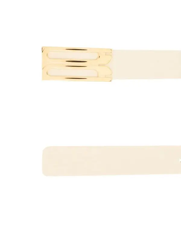 Victoria Beckham Frame Regular Leather Belt