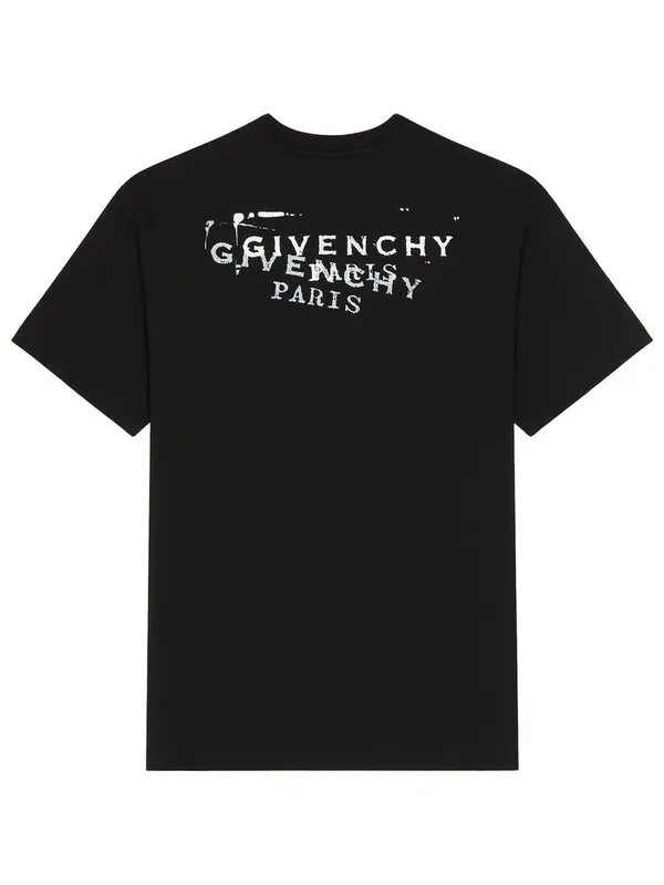 Givenchy Stamp Print Cotton T-shirt