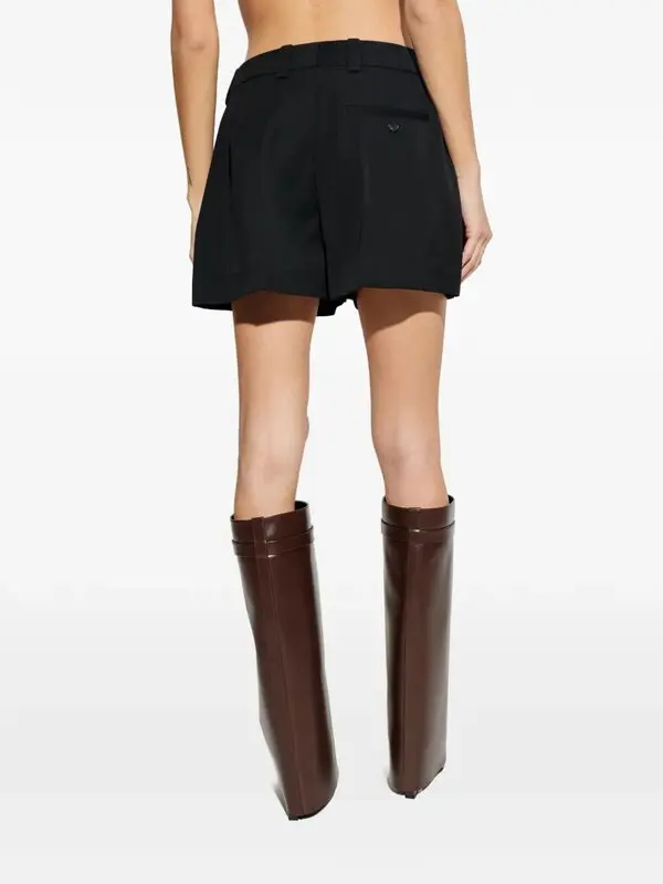 Givenchy Pleated Wool Shorts