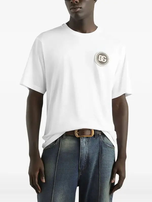 Dolce & Gabbana Cotton T-shirt With Patch
