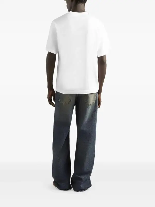 Dolce & Gabbana Cotton T-shirt With Patch - White