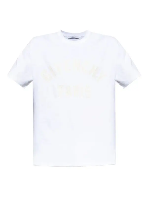 Givenchy Paris Embroidery Cotton T-shirt