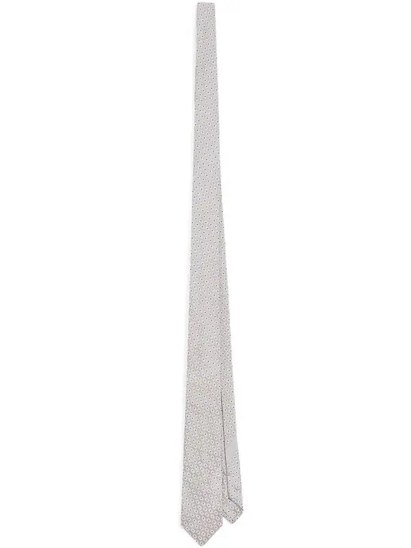 Dolce & Gabbana Silk Cravat - Gray
